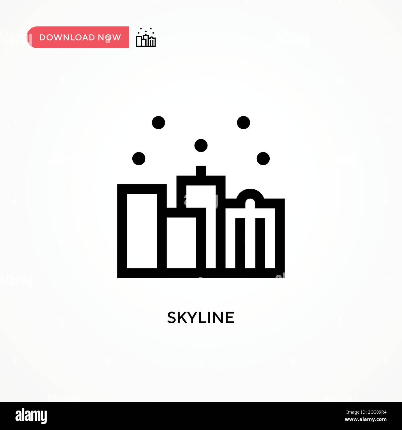 London financial district sunset Stock Vector Images - Alamy