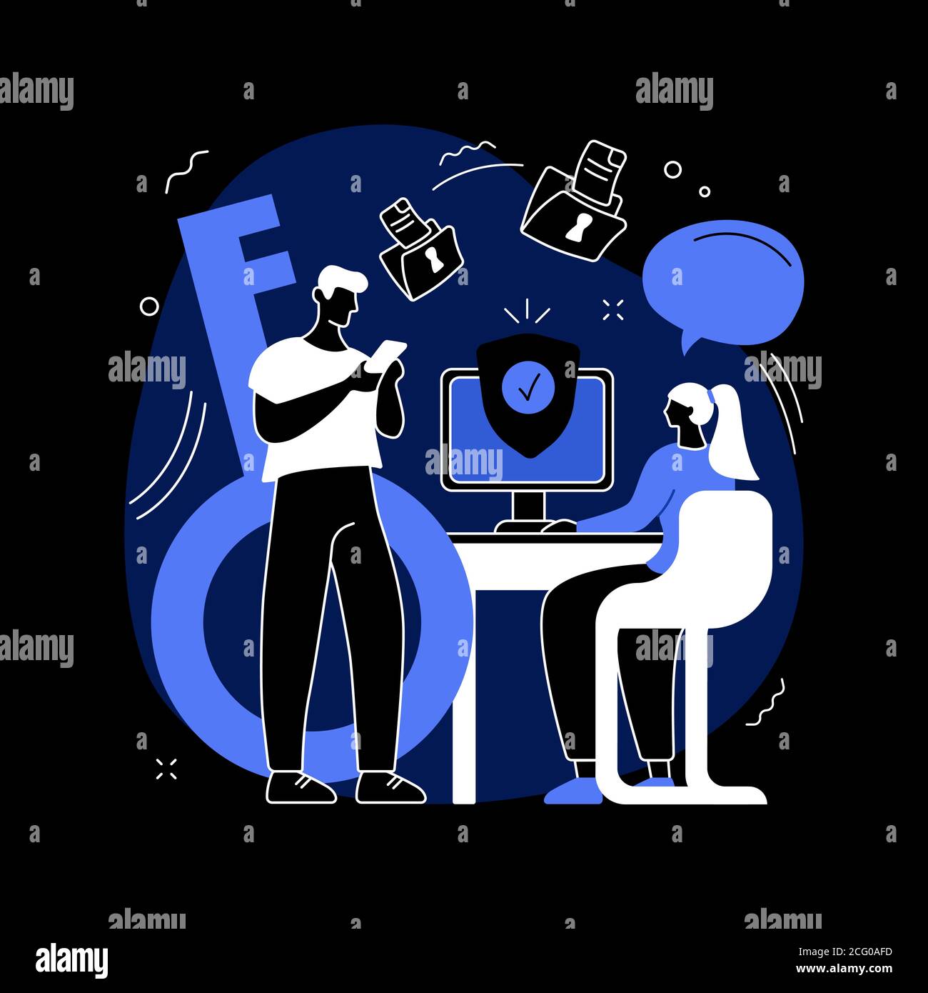Privacy policy abstract concept vector illustration Stock Vector Image ...