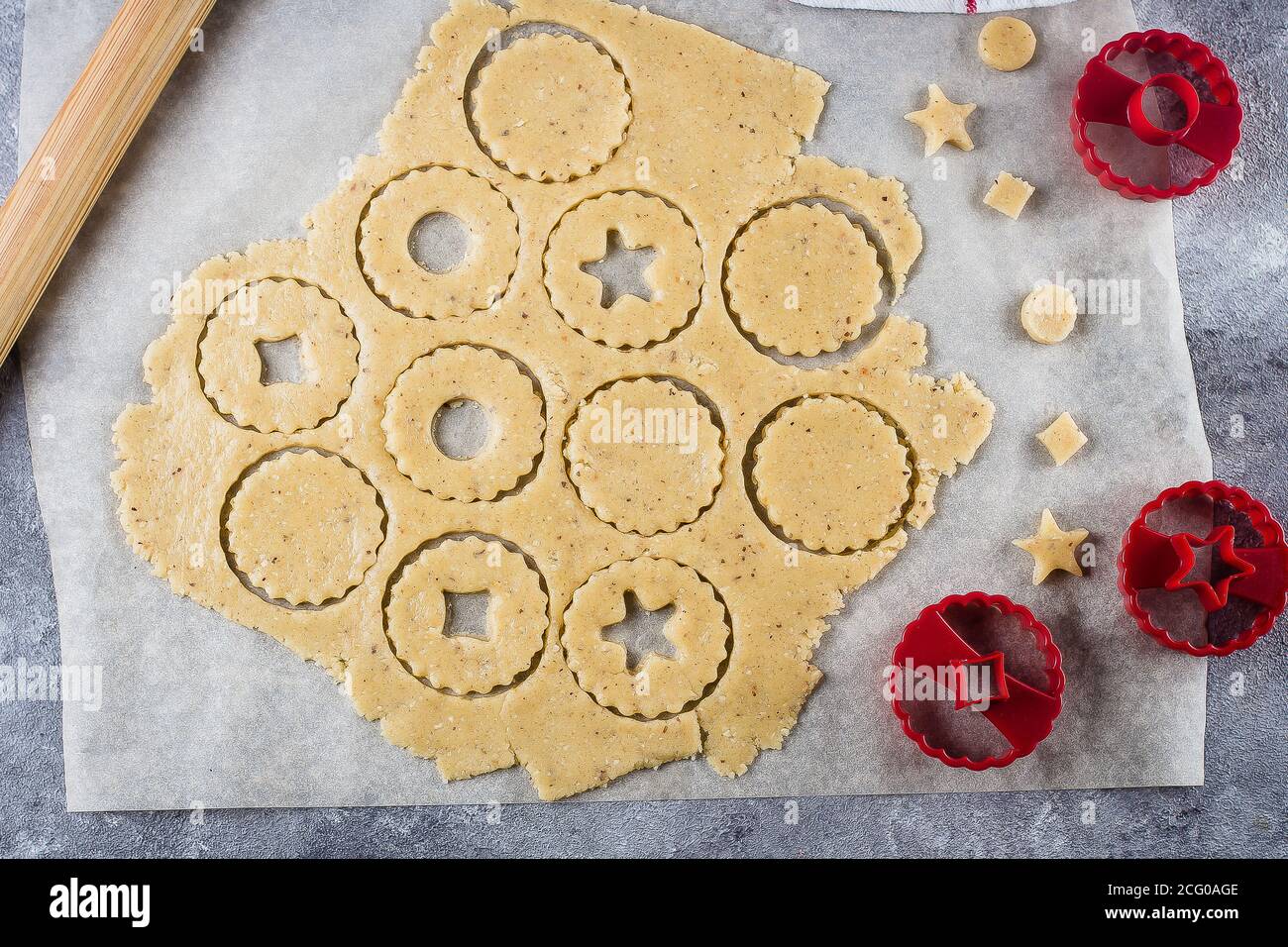 Cookie process steps hi-res stock photography and images - Alamy