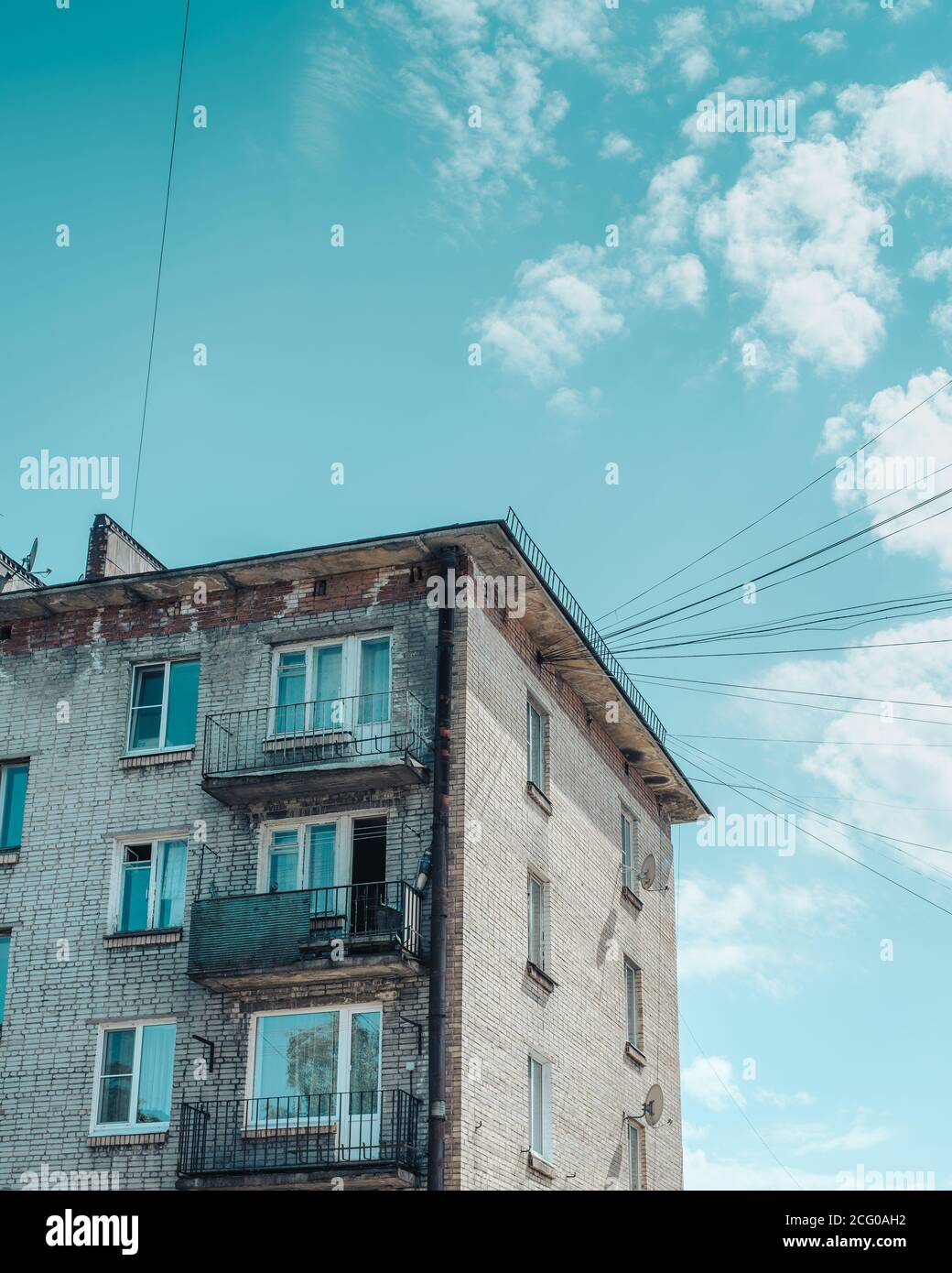 Soviet balcony hi-res stock photography and images - Alamy