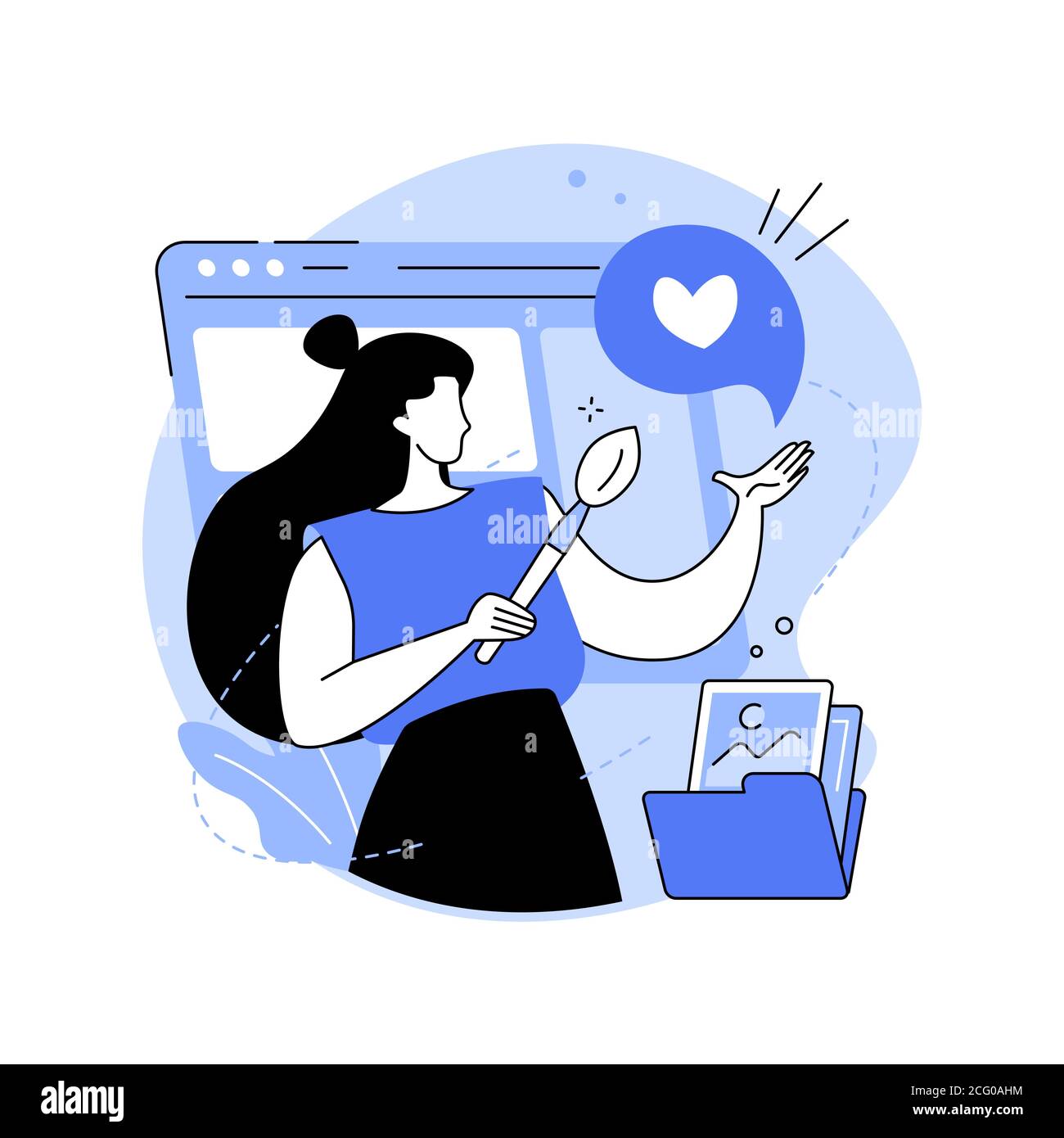 Emotional design abstract concept vector illustration Stock Vector ...