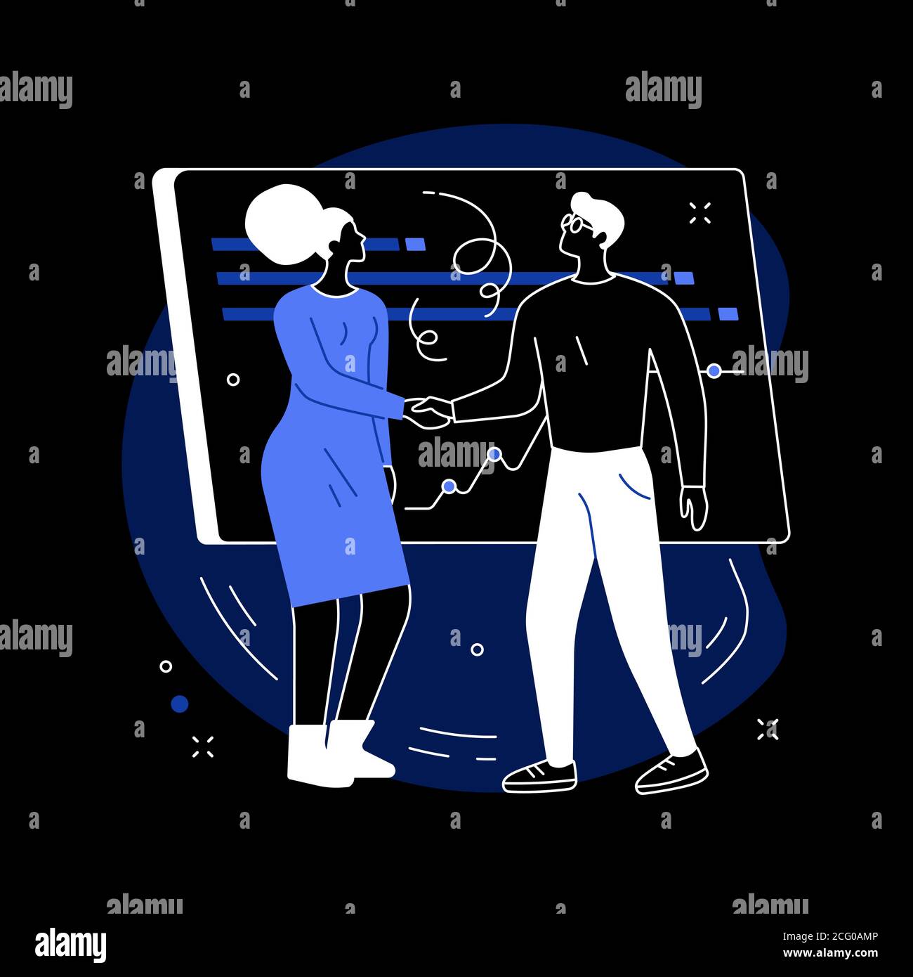 Clients abstract concept vector illustration Stock Vector Image & Art ...