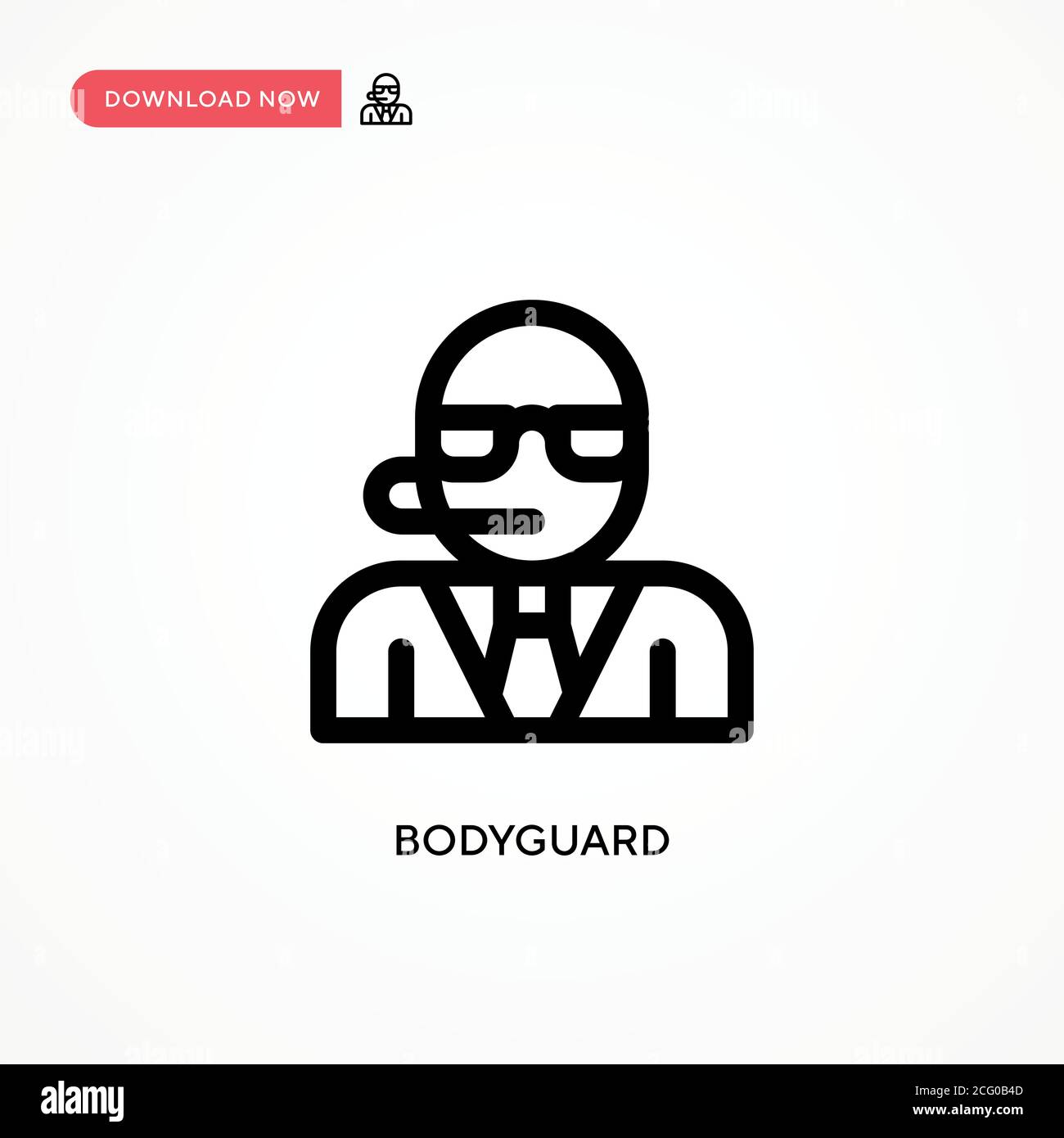 Guarding men Stock Vector Images - Alamy