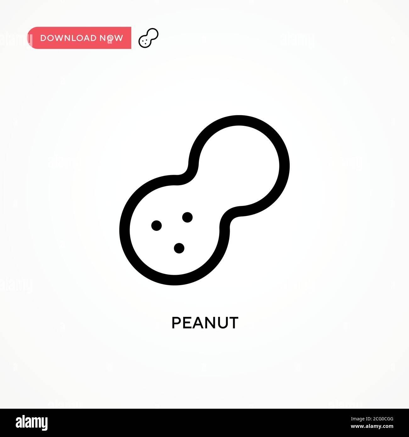 Peanuts macro Stock Vector Images - Alamy