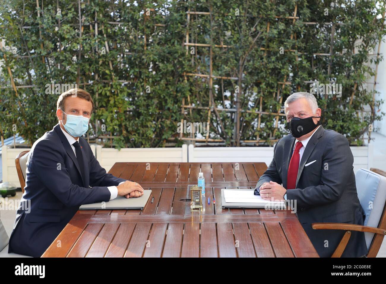 King abdullah ii elysee hi-res stock photography and images - Alamy