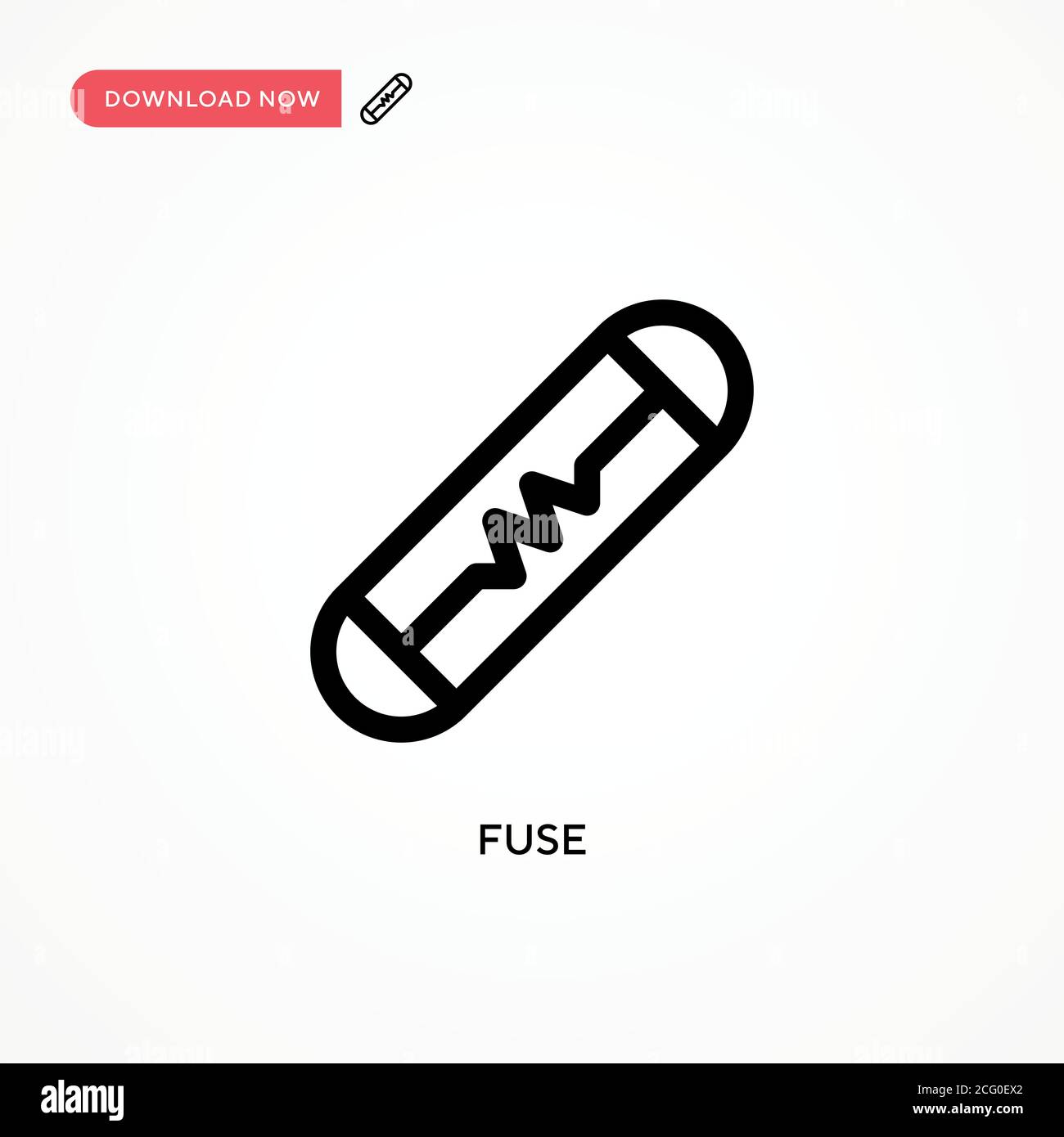 Electronic electric fuses fuse Stock Vector Images - Alamy