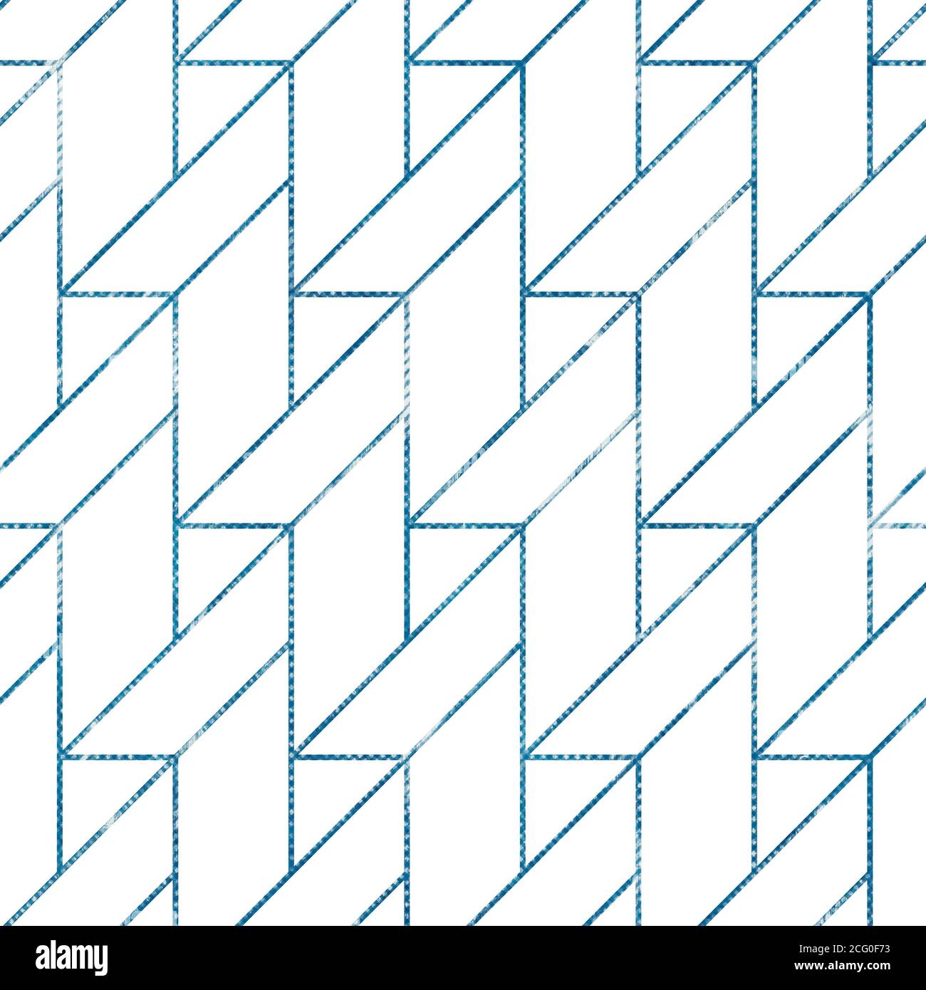 Seamless blue ink pen crosshatch blueprint pattern Stock Photo - Alamy