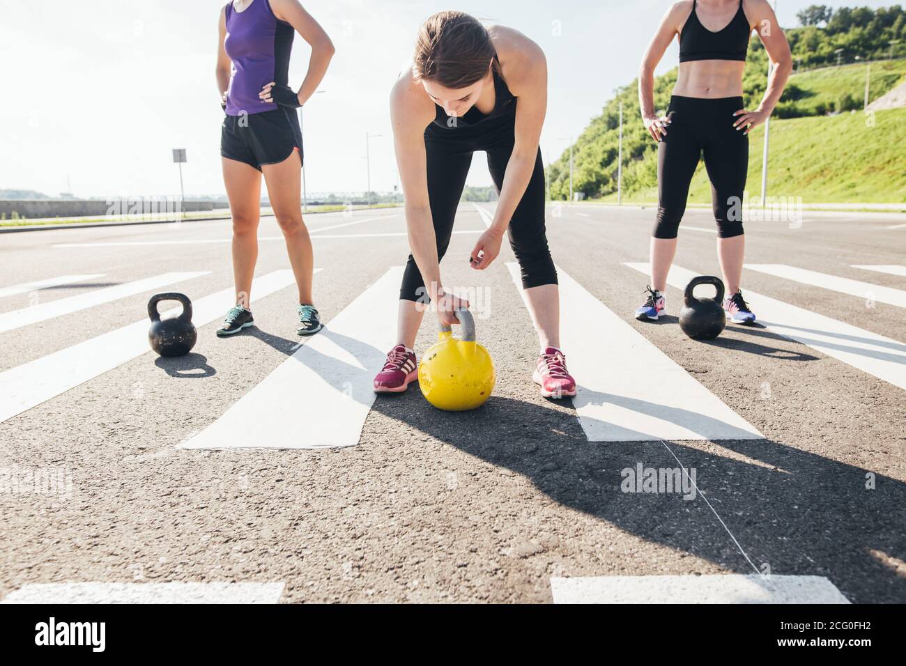 Bodybuilder compete hi-res stock photography and images - Alamy