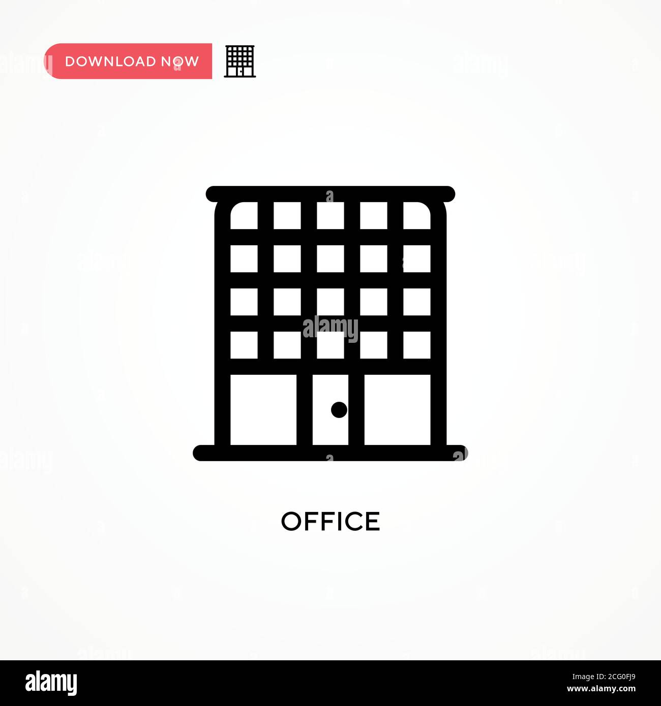 Empty office space covid Stock Vector Images - Alamy