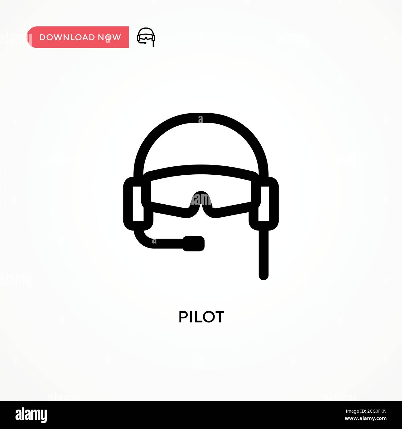 Female pilot cockpit Stock Vector Images - Alamy