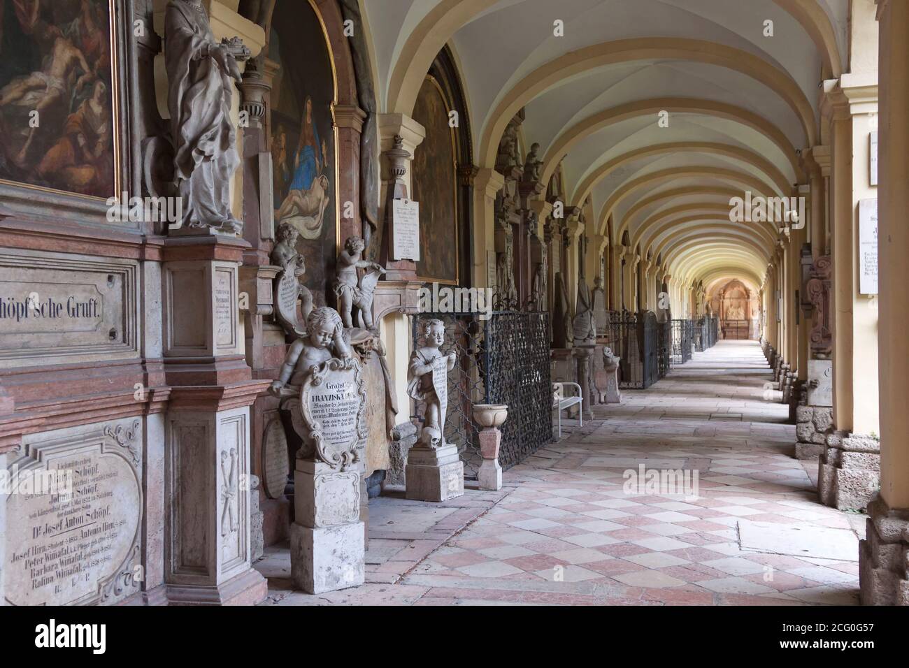 St sebastian cemetery hi-res stock photography and images - Alamy