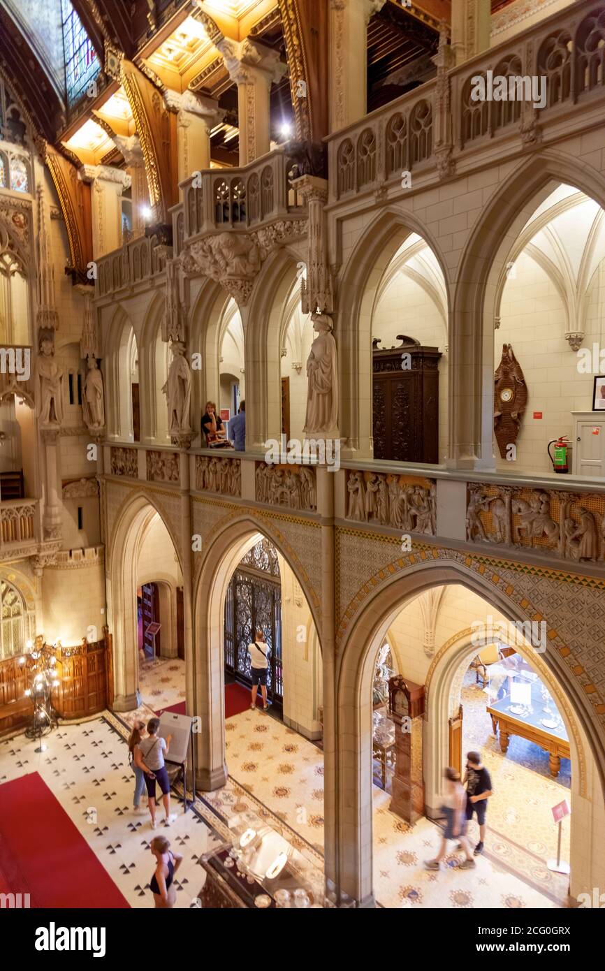 Interiors of De Haar castle in Netherlands Stock Photo - Alamy