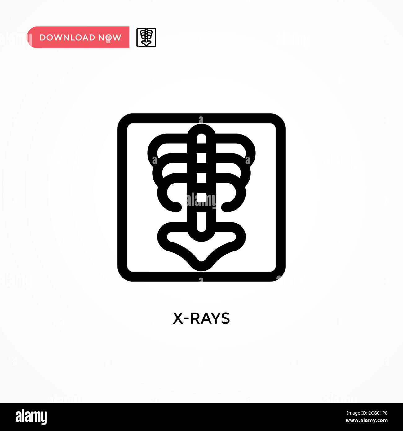 Broken hand x ray Stock Vector Images - Alamy