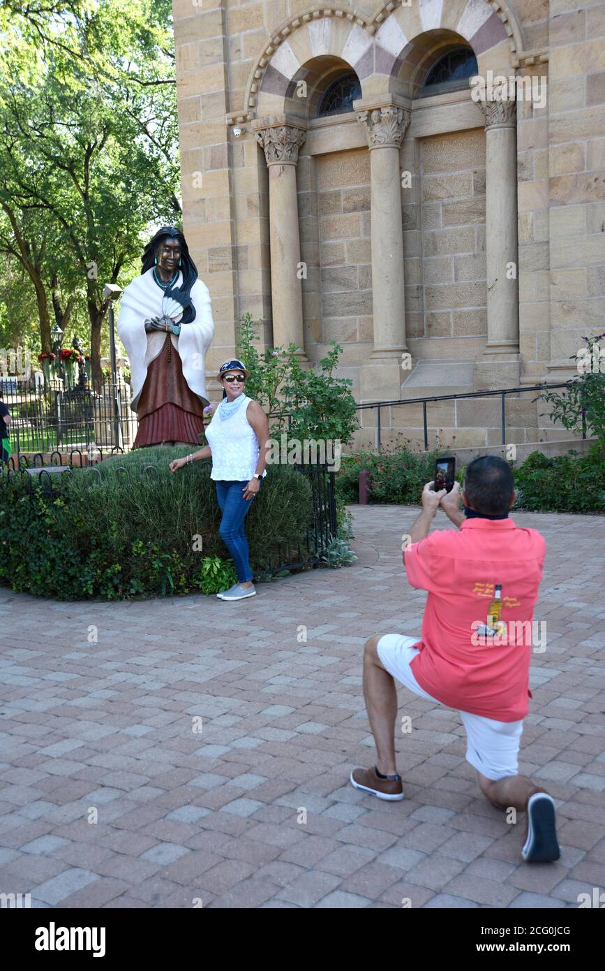 Native american catholic saint hi-res stock photography and images - Alamy