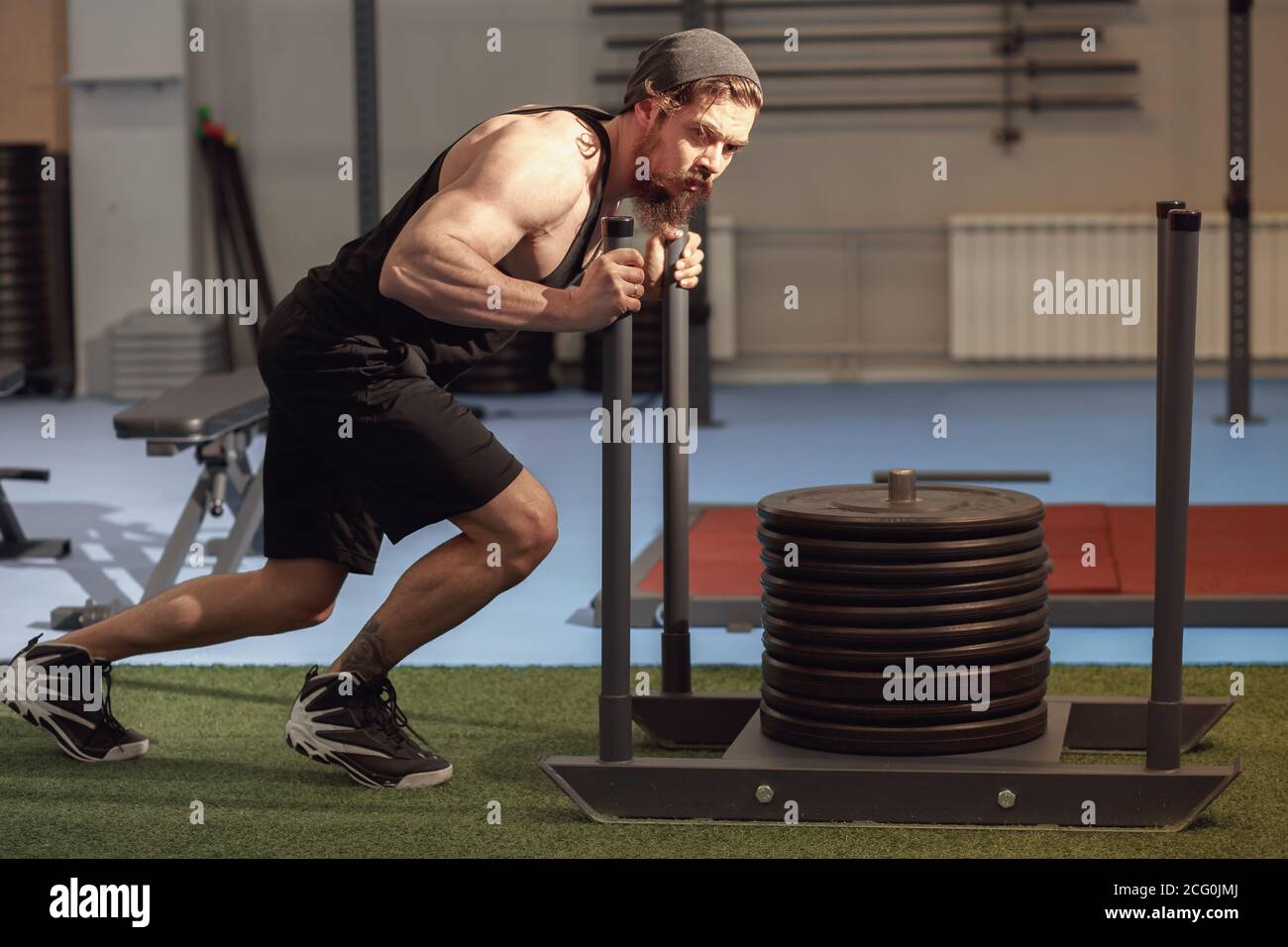 Sled indoors hi-res stock photography and images - Alamy