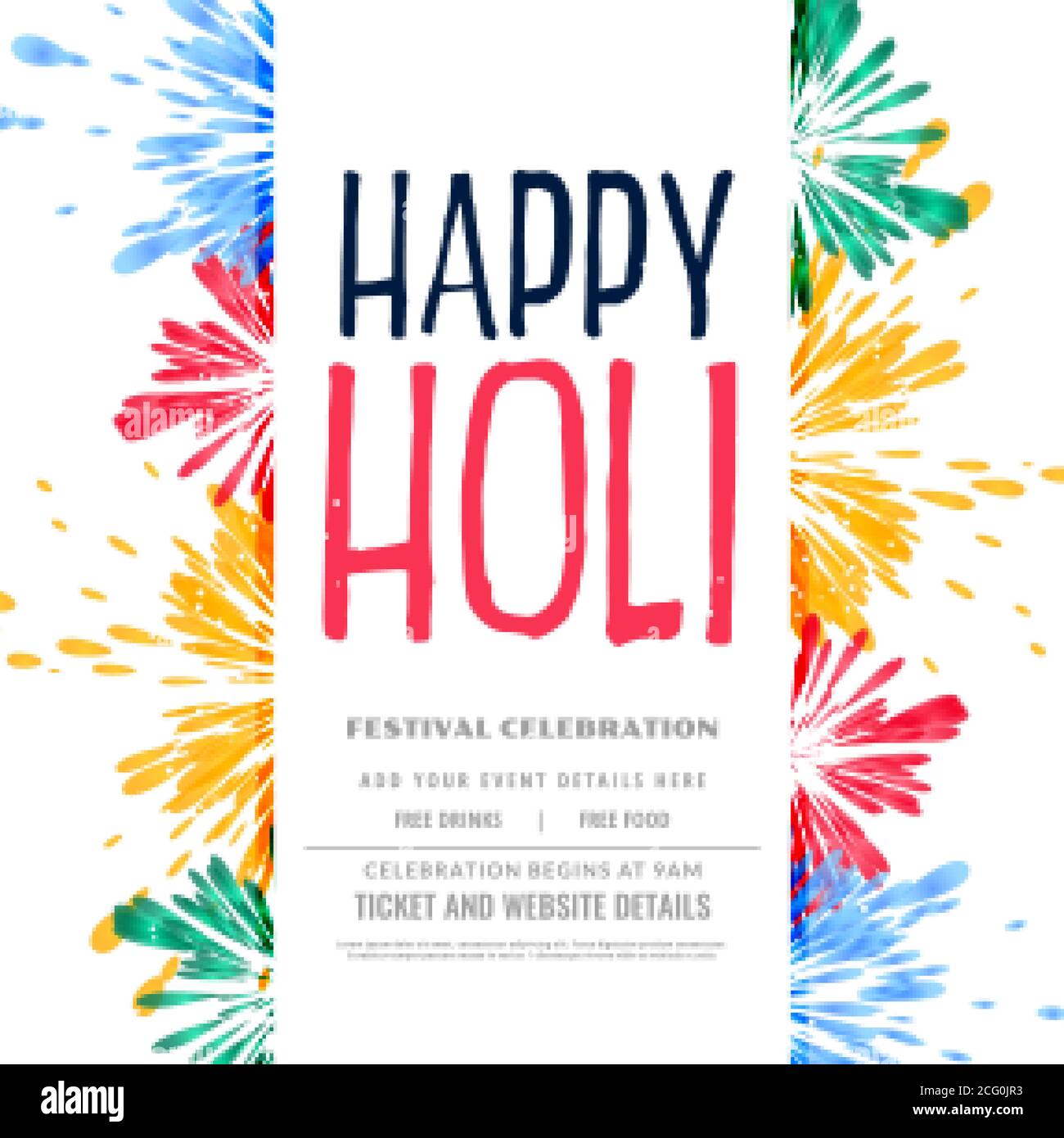 Holi splash hi-res stock photography and images - Alamy