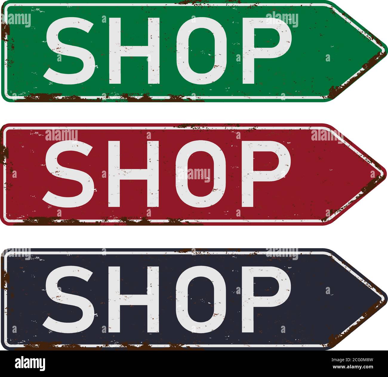 Shopping mall road sign illustration hi-res stock photography and ...