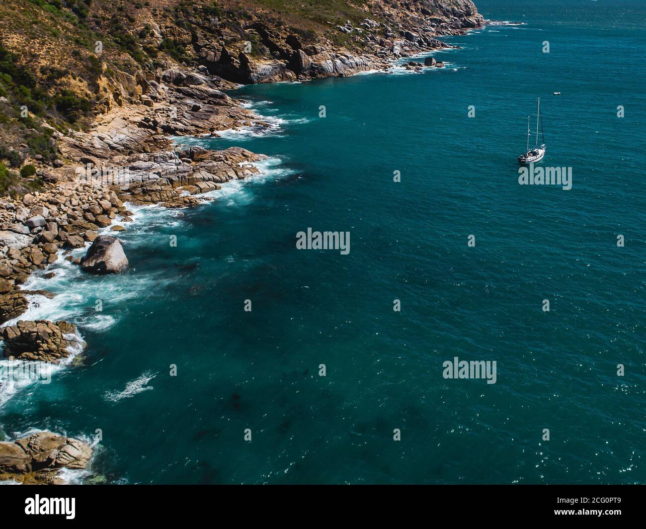 Aerial view of cape peninsula hi-res stock photography and images - Alamy