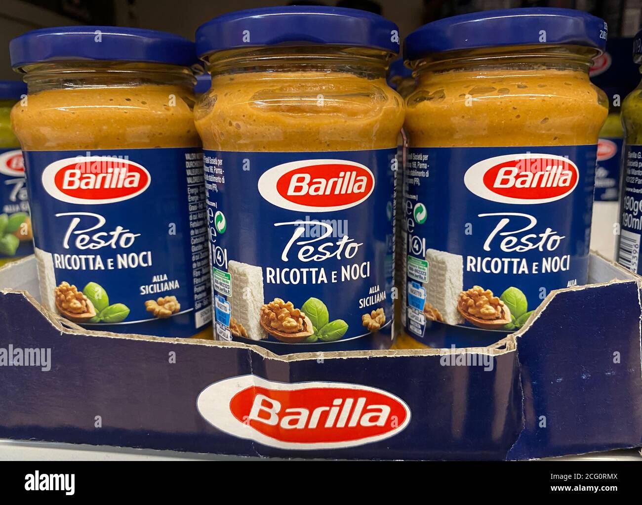 Barilla shelf hi-res stock photography and images - Alamy