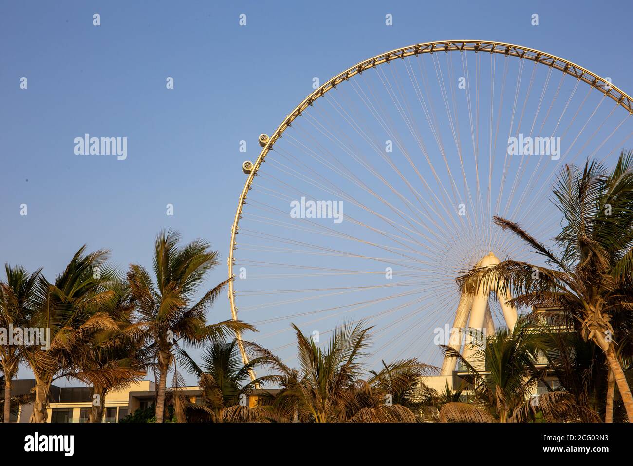 Dubai, UAE, 06/09/20. Dubai Eye (Ain Dubai by Meraas) largest Ferris ...