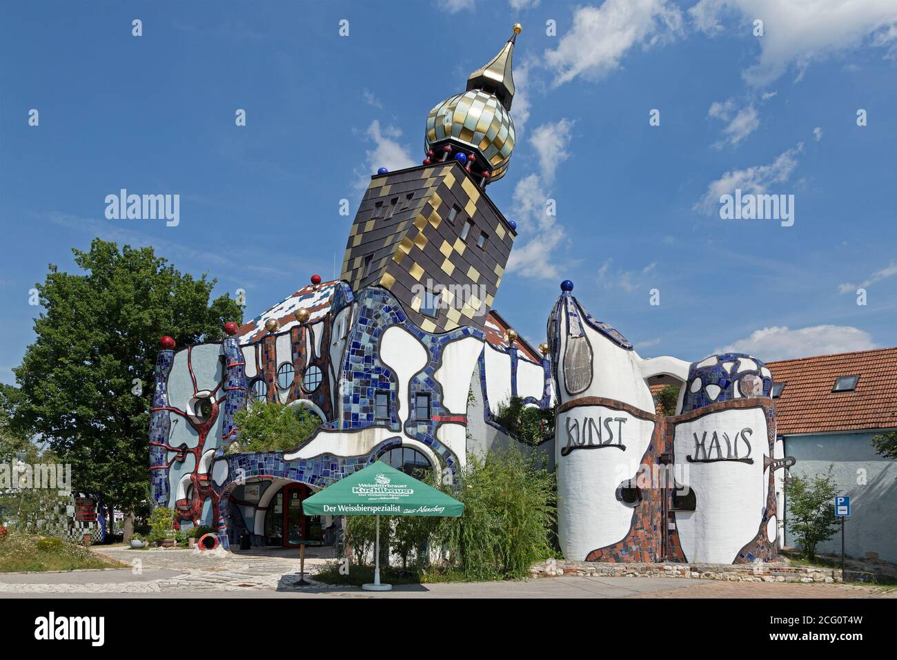 Art House, Kuchlbauer Brewery, Abensberg, Lower Bavaria, Germany Stock ...