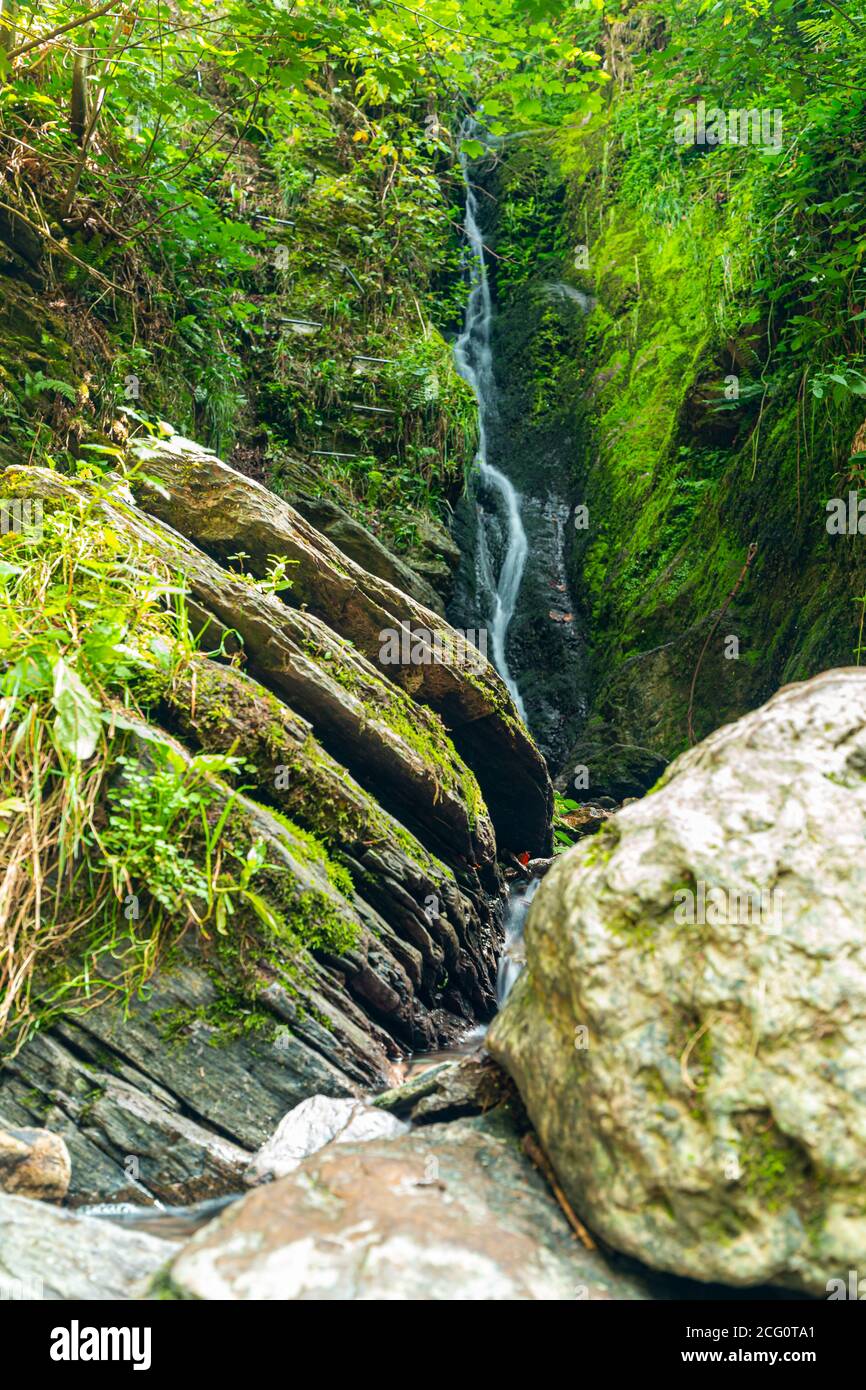 The Reinhardstein waterfall is the highest cascade in Belgium and ...