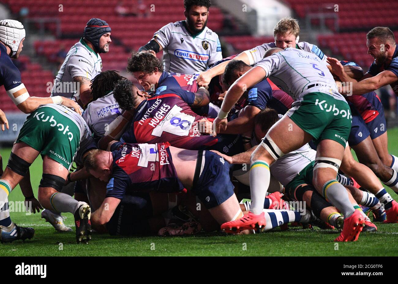 Ashton Gate Stadium, Bristol, UK. 8th Sep, 2020. Premiership Rugby ...