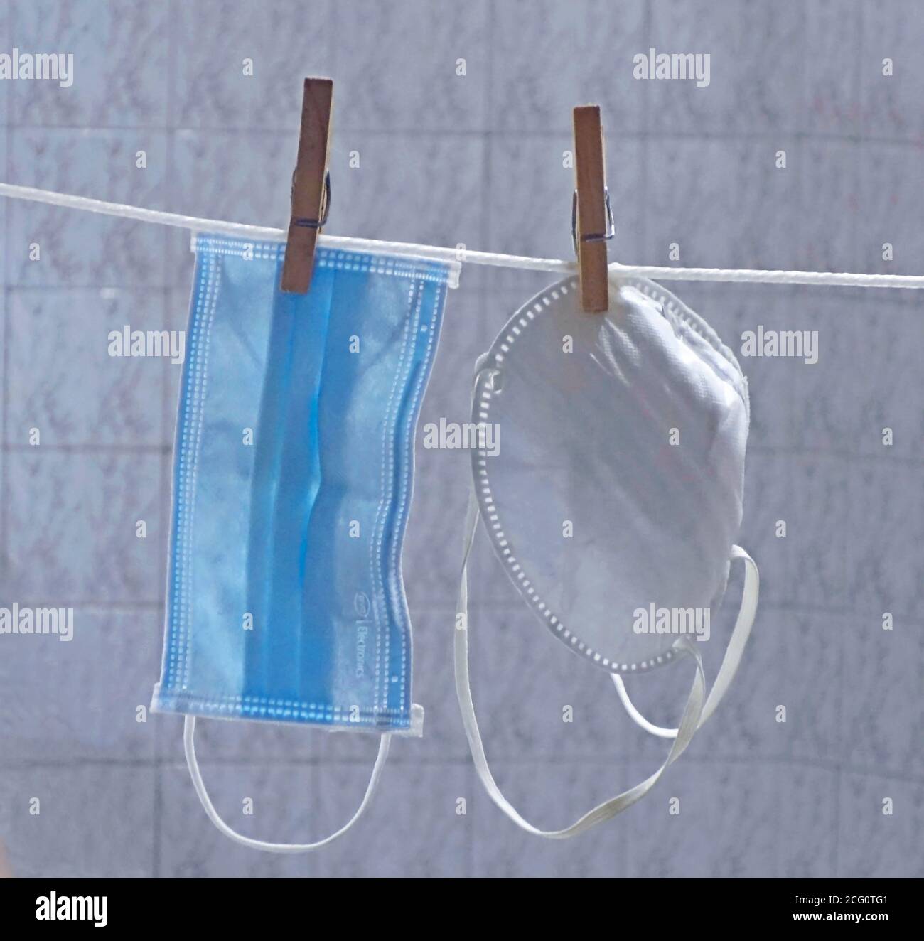 Sanitary masks hi-res stock photography and images - Alamy
