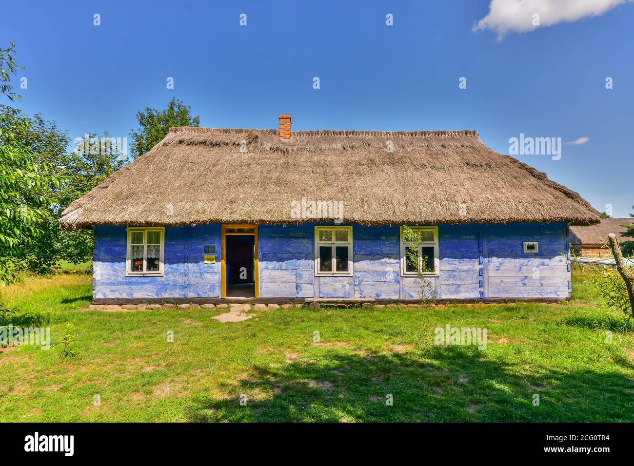 Old, historic rural buildings, Poland Stock Photo - Alamy