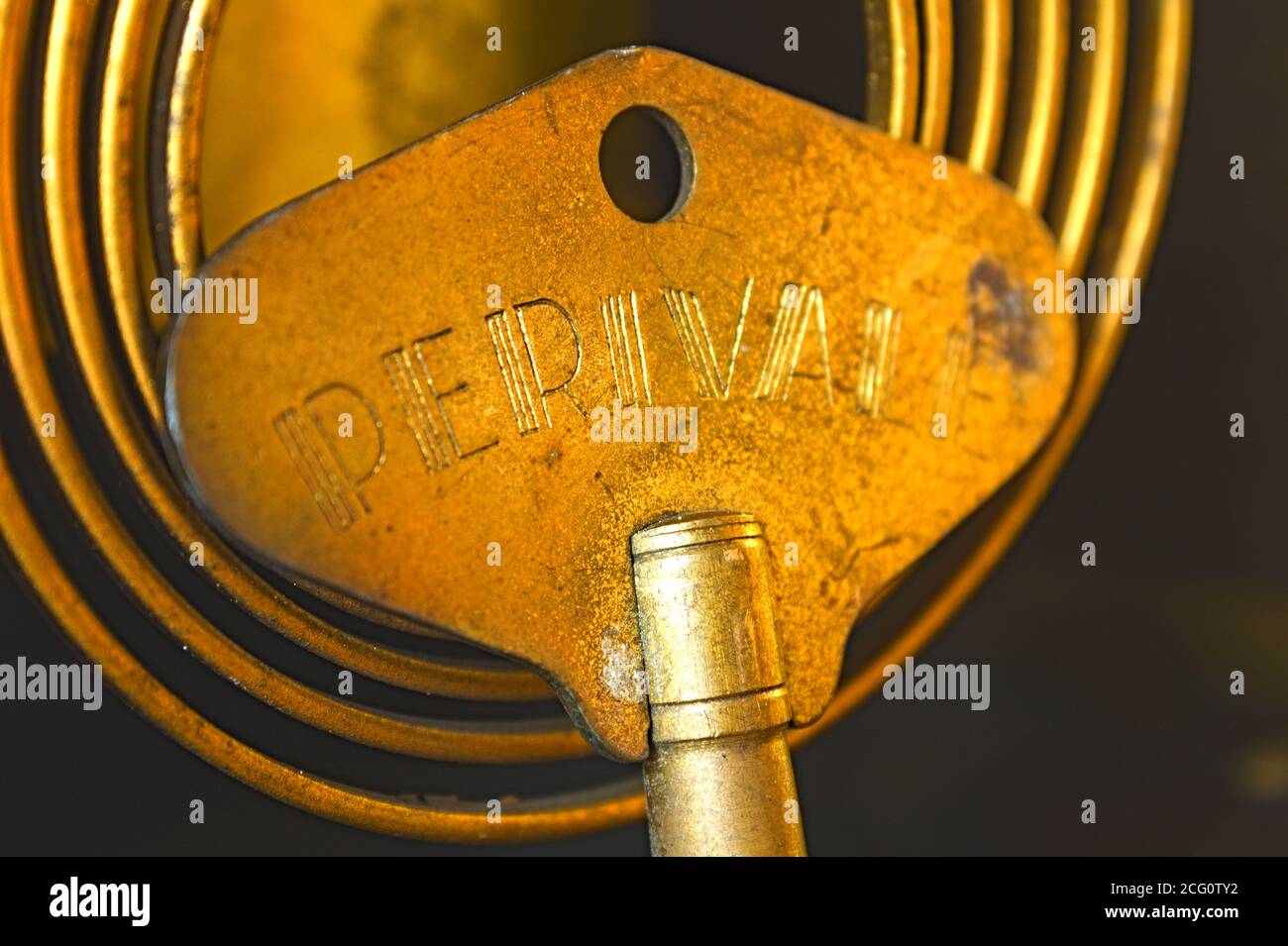 Vintage winding clock mechanism hi-res stock photography and images - Alamy