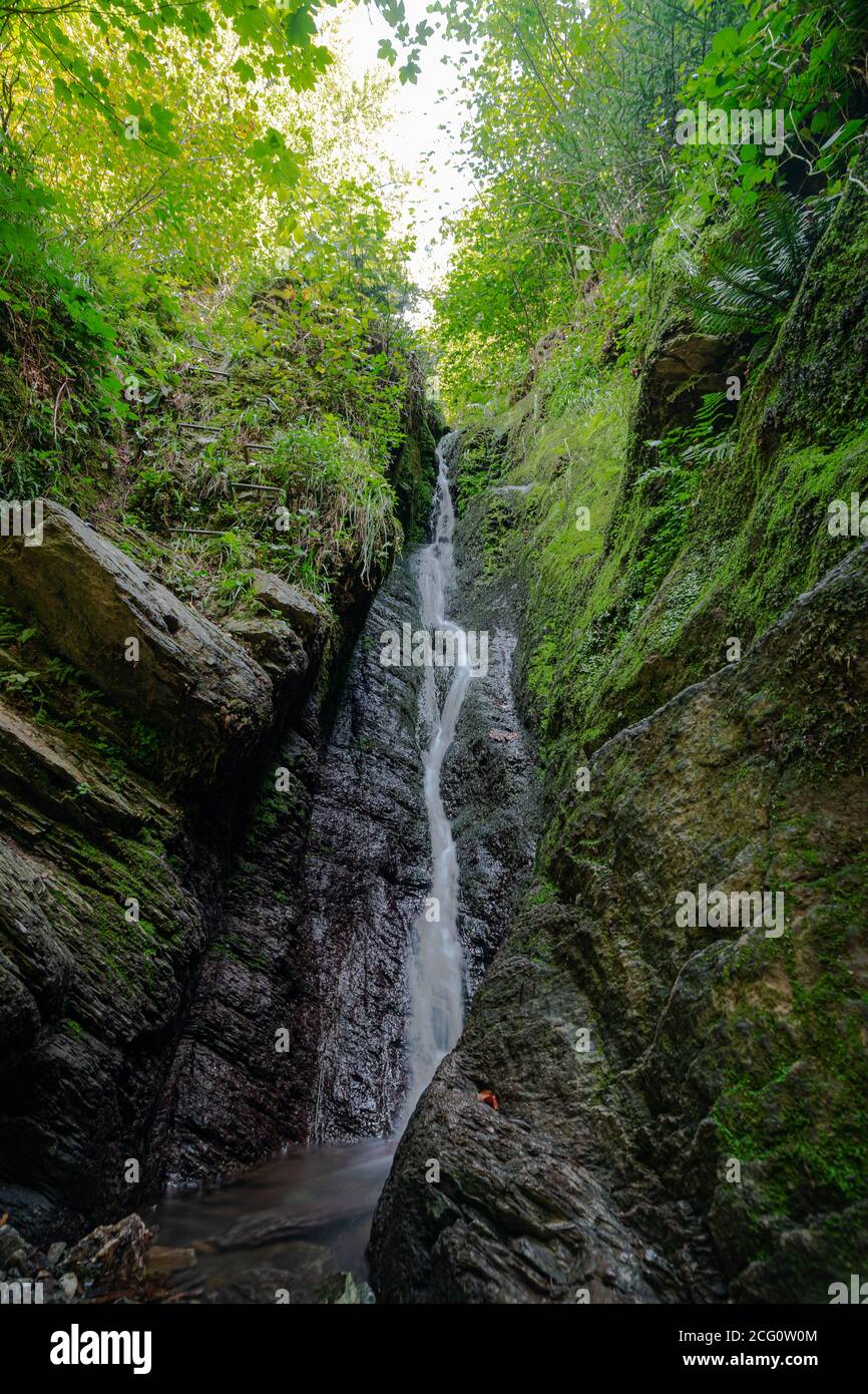 The Reinhardstein waterfall is the highest cascade in Belgium and ...