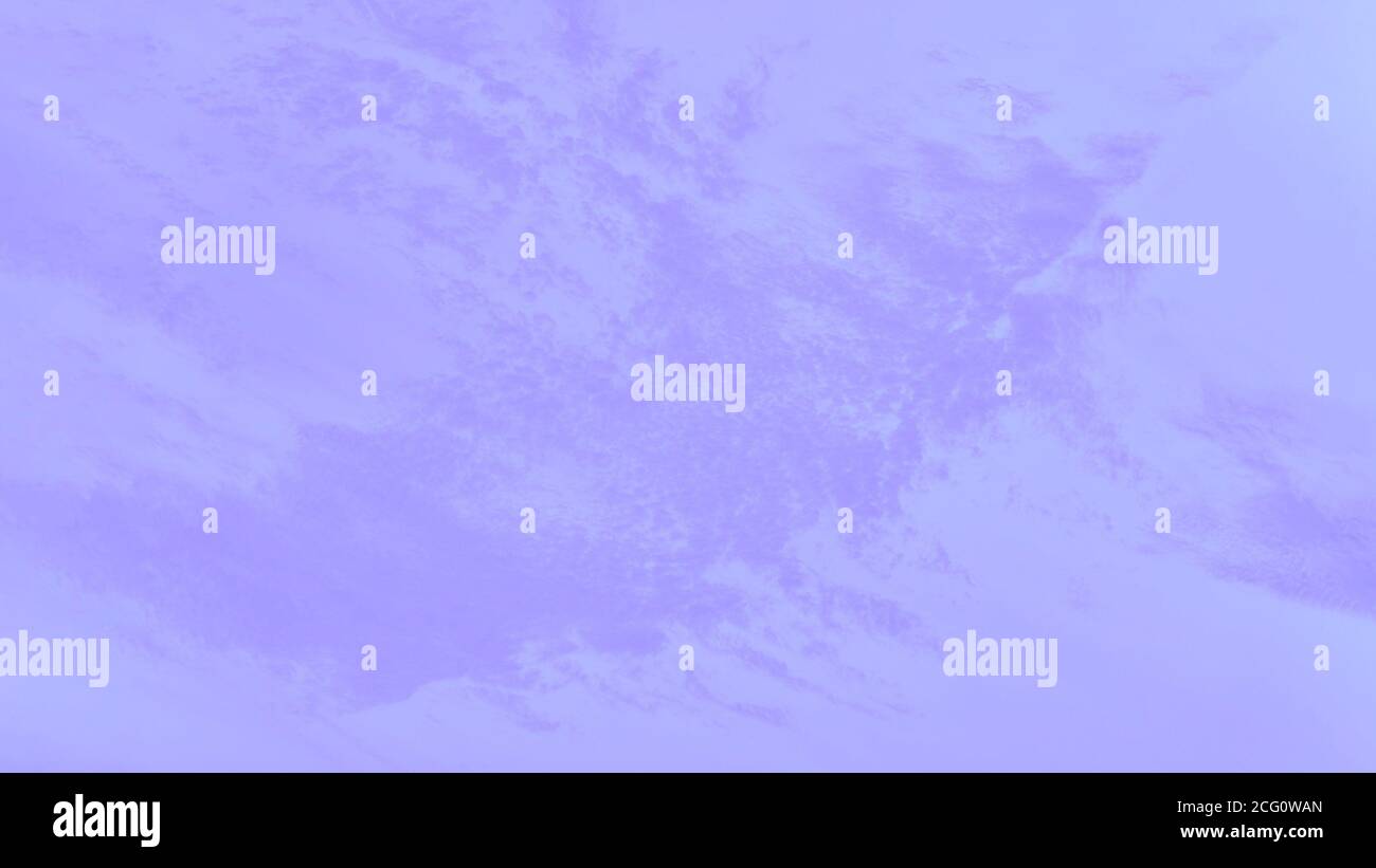 Violet cirrocumulus clouds in the pale violet sky. Beautiful sky ...