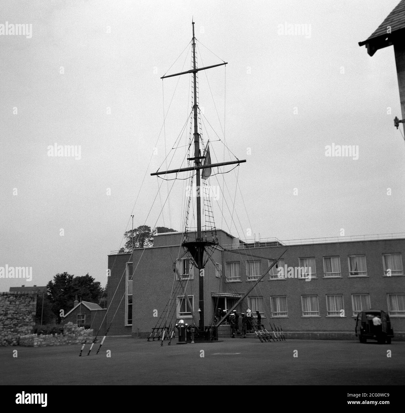 AJAXNETPHOTO. 1962. FAIRWATER, CARDIFF, WALES. - SAILORS TRAINING ...