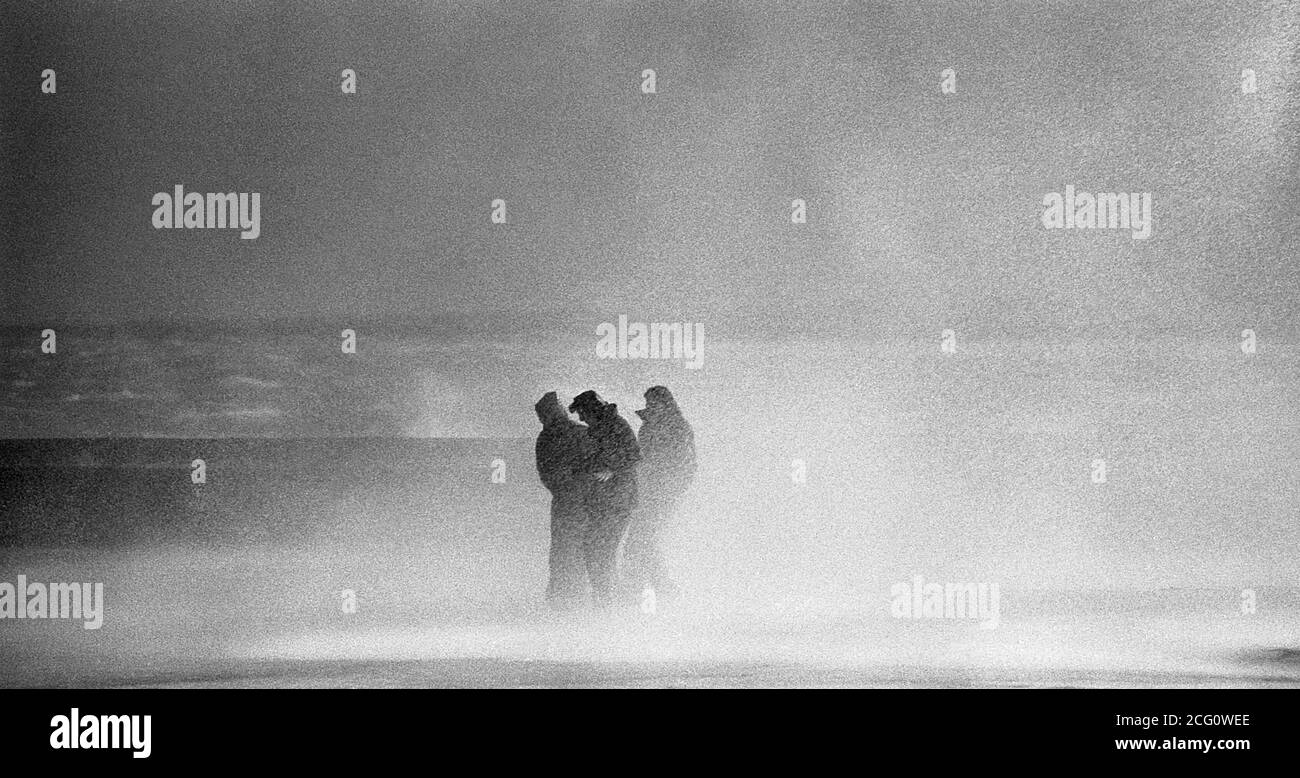 Pedestrian getting wet Black and White Stock Photos & Images - Alamy