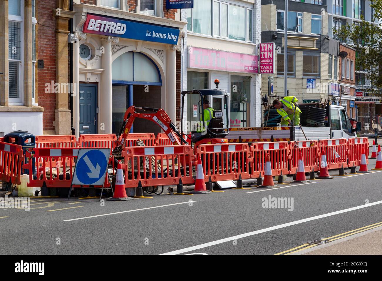 Highway maintenance vehicles hi-res stock photography and images - Alamy
