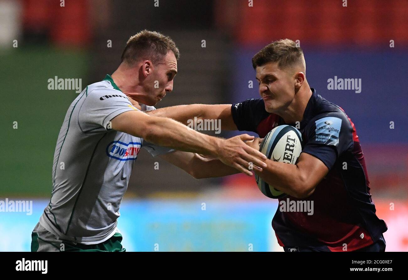 Ashton Gate Stadium, Bristol, UK. 8th Sep, 2020. Premiership Rugby Union, Bristol Bears versus ...