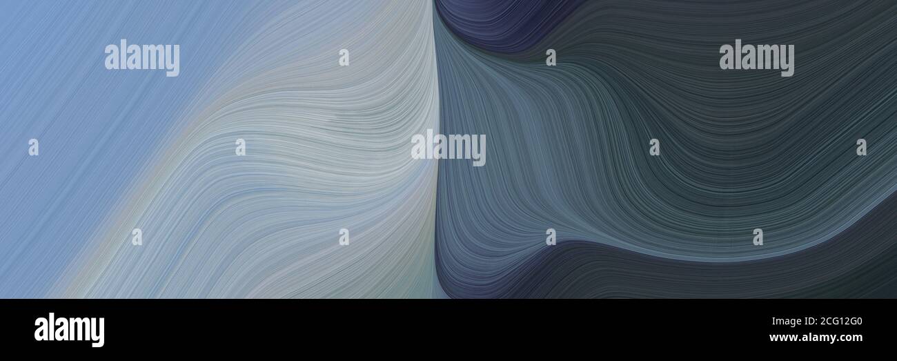 abstract artistic banner design with dark slate gray, ash gray and ...