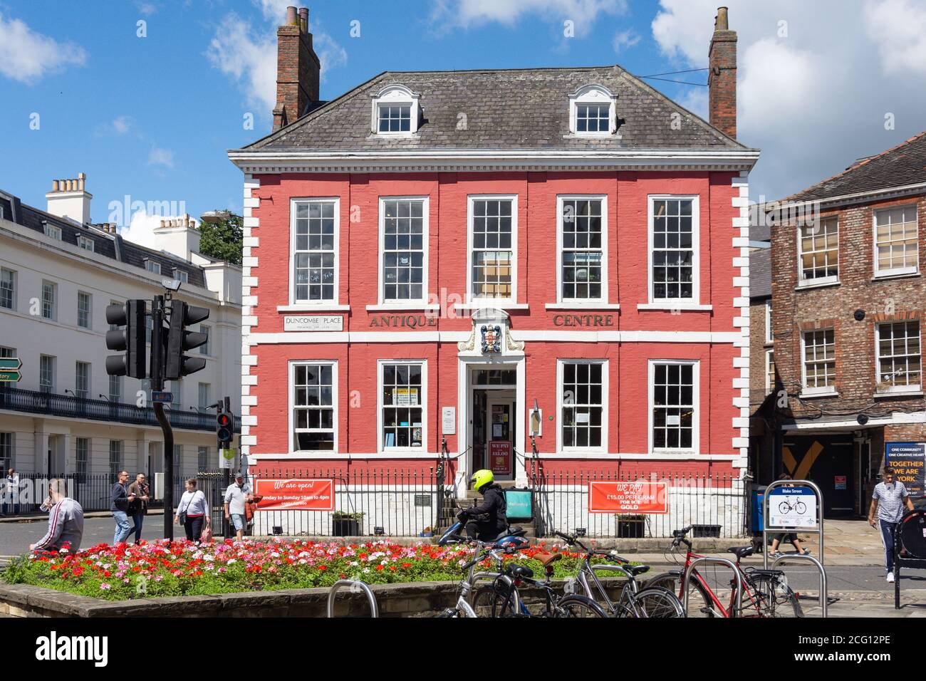 Antique Centre, Duncombe Place, York, North Yorkshire, England, United ...