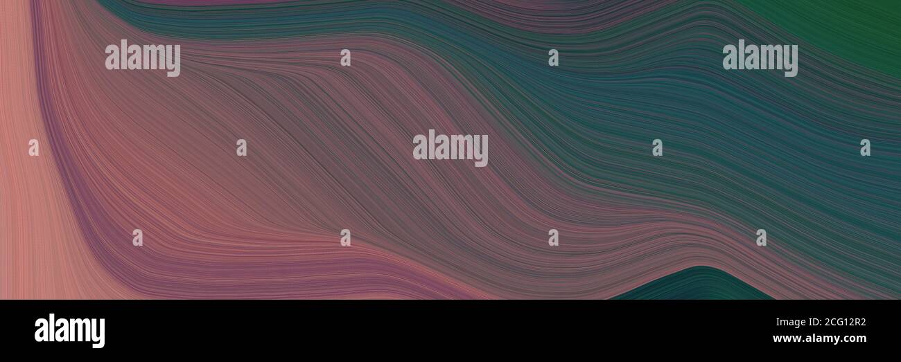 abstract surreal banner with pastel brown, dark slate gray and indian ...