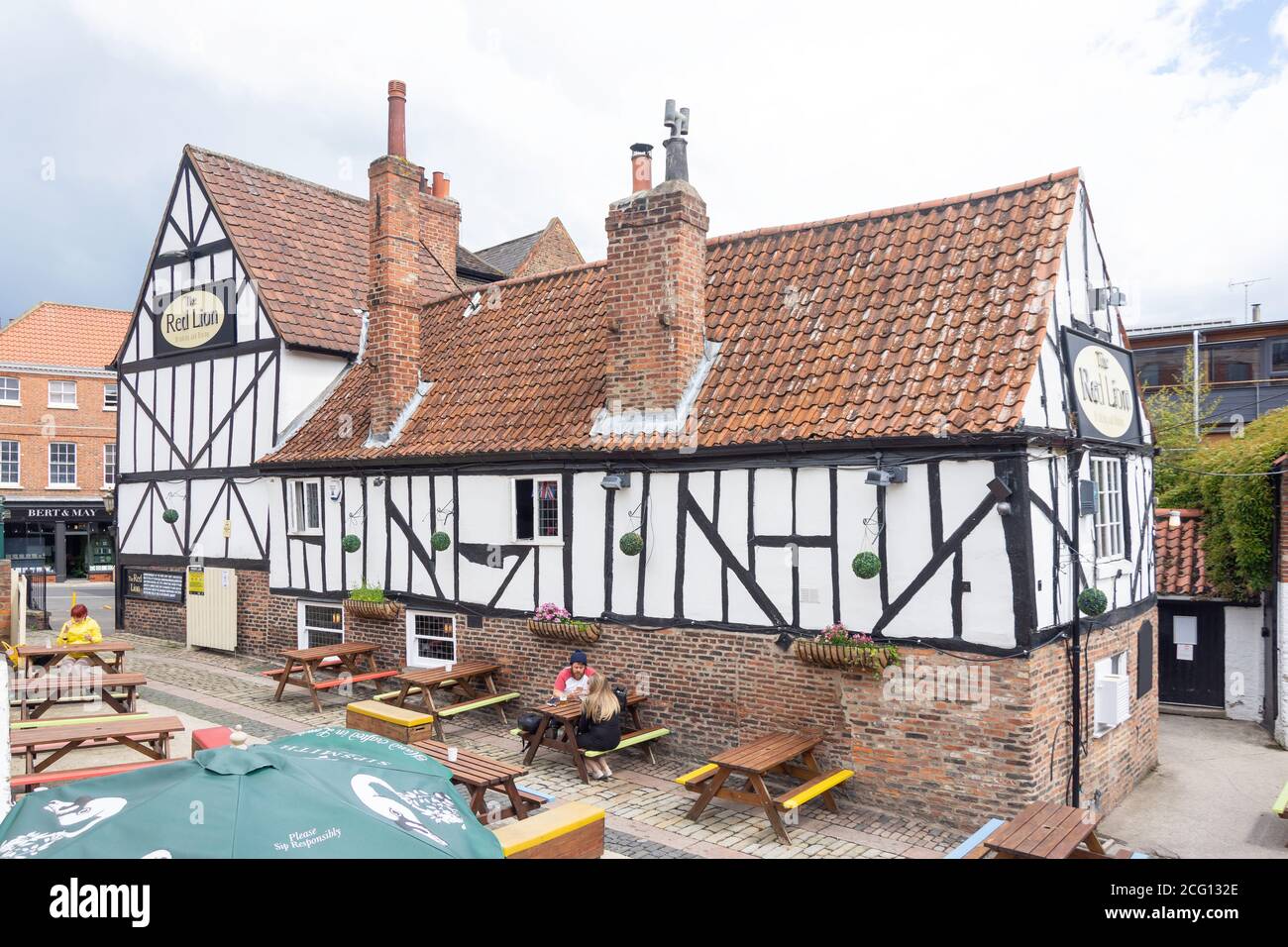 Merchantgate york hi-res stock photography and images - Alamy