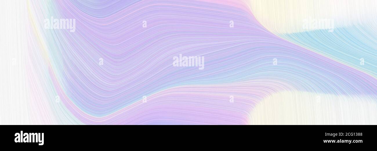 abstract surreal banner with lavender, light steel blue and thistle ...