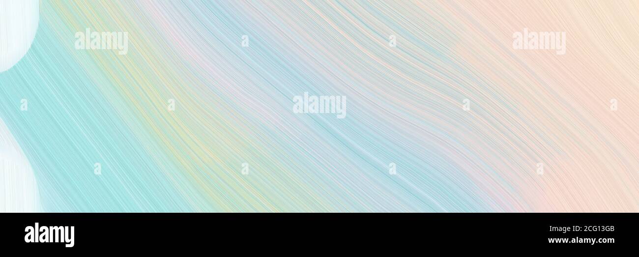 abstract moving designed horizontal header with light gray, light blue ...