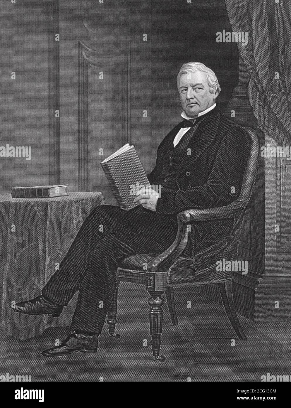MILLARD FILLMORE (1800-1874) 13th President of the United States Stock ...
