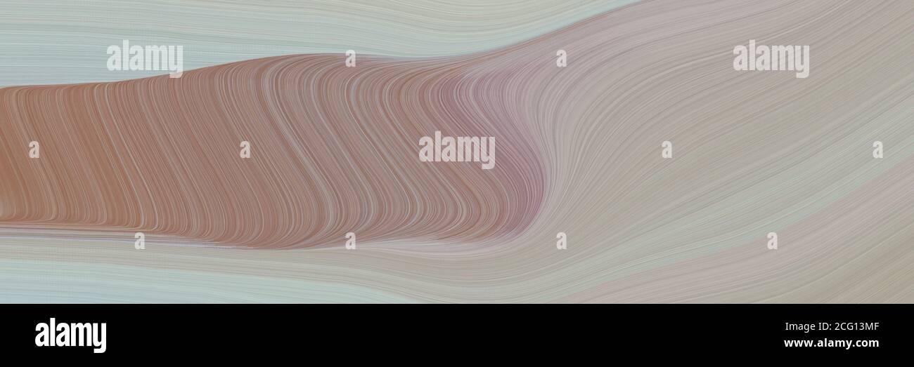 abstract dynamic header design with dark gray, pastel brown and silver ...