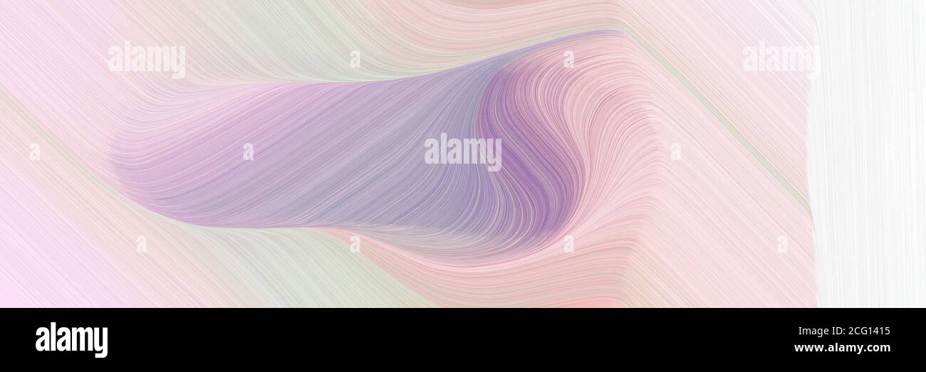 abstract colorful designed horizontal header with pastel pink, misty ...