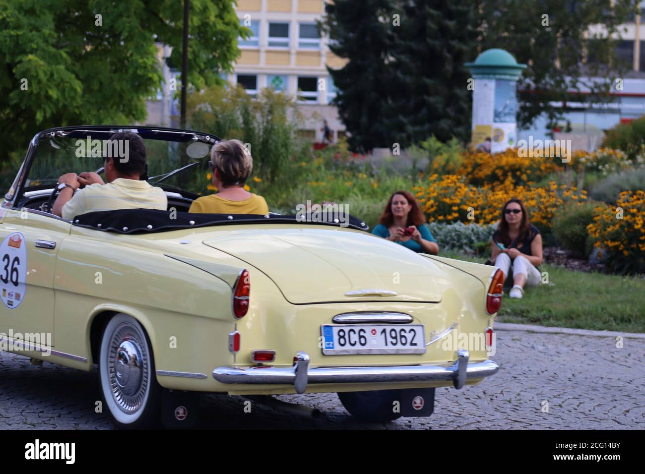 The 11th South Bohemia Classic, race of old cars (veterans, historical ...