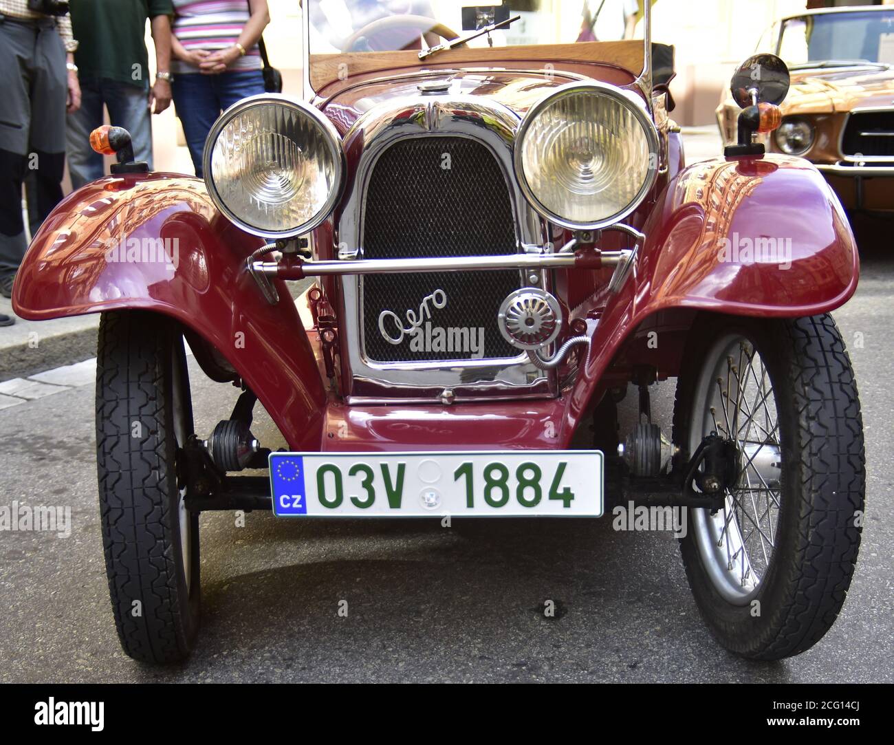 The 11th South Bohemia Classic, race of old cars (veterans, historical ...