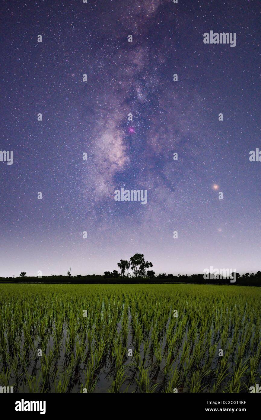 Night sky milky way core hi-res stock photography and images - Alamy