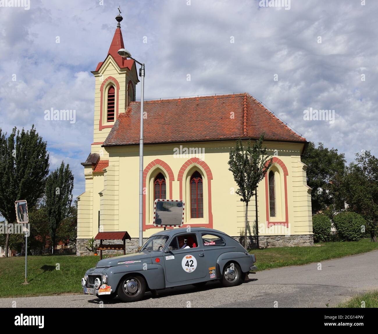 The 11th South Bohemia Classic, race of old cars (veterans, historical ...