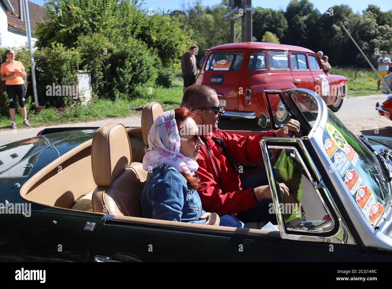 The 11th South Bohemia Classic, race of old cars (veterans, historical ...